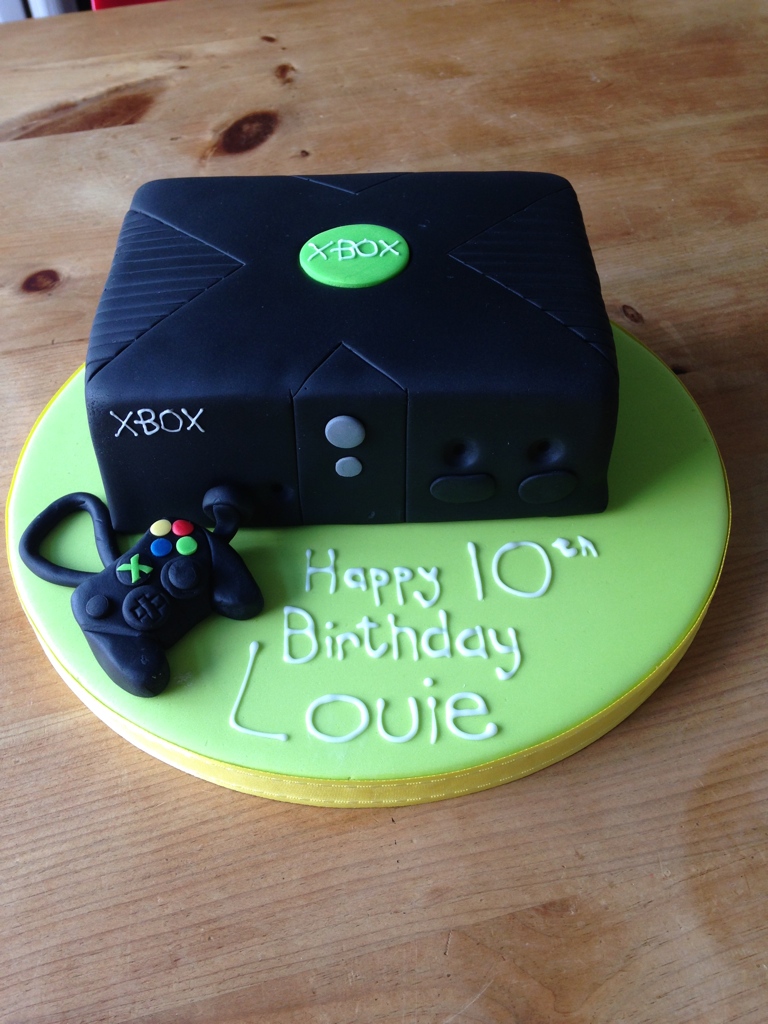 How to make an Xbox cake