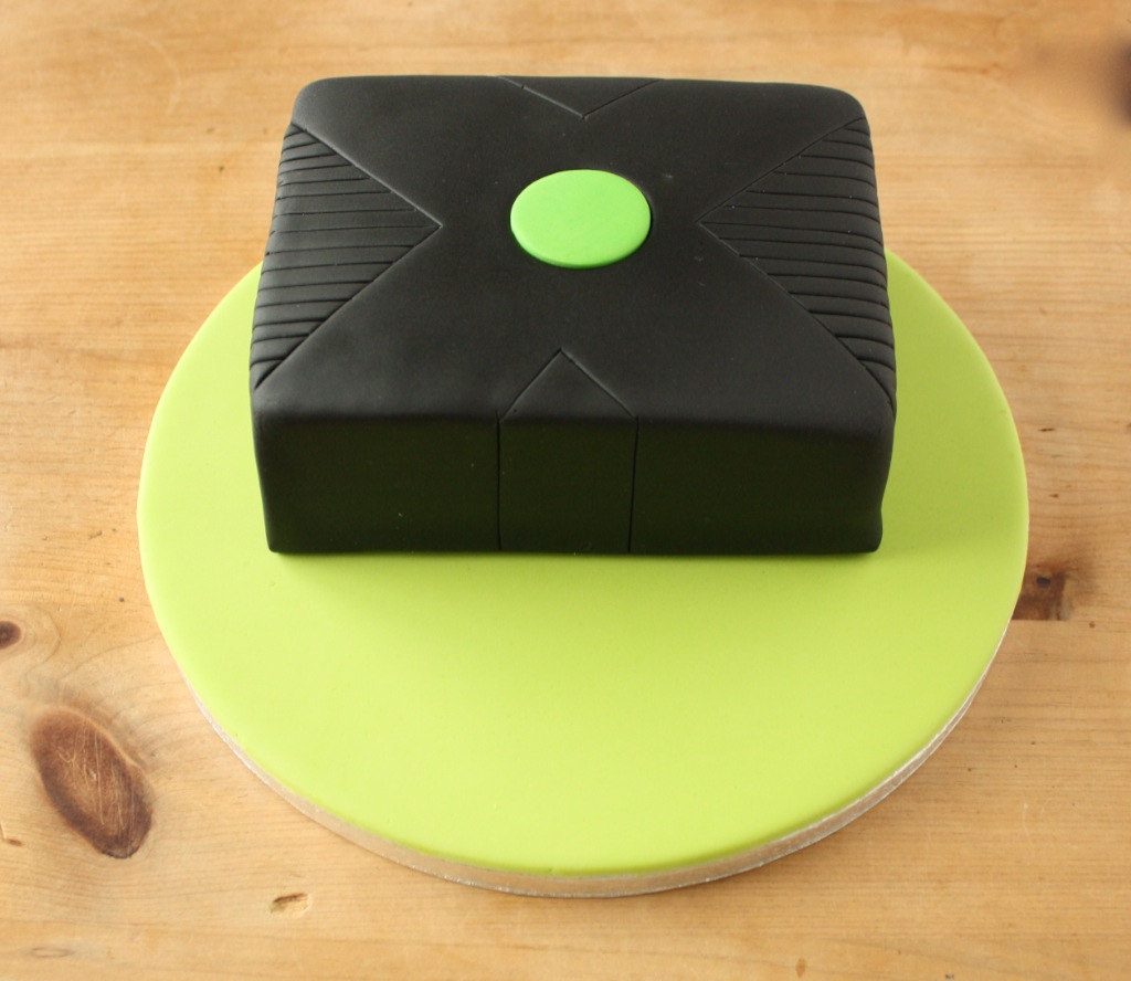 How to make an Xbox cake