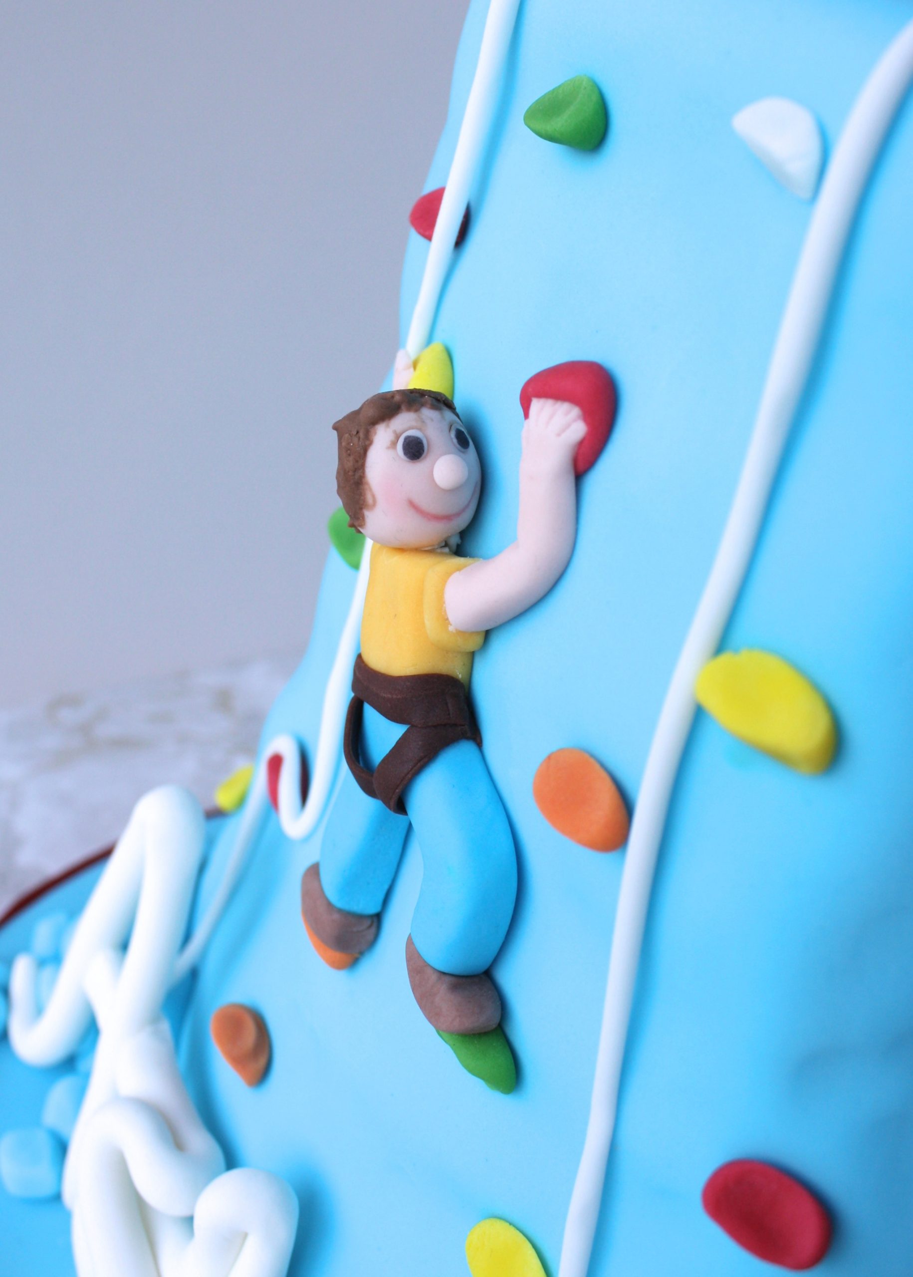 How To Make A Rock Climbing Birthday Cake - Cakes Bakes And Cookies
