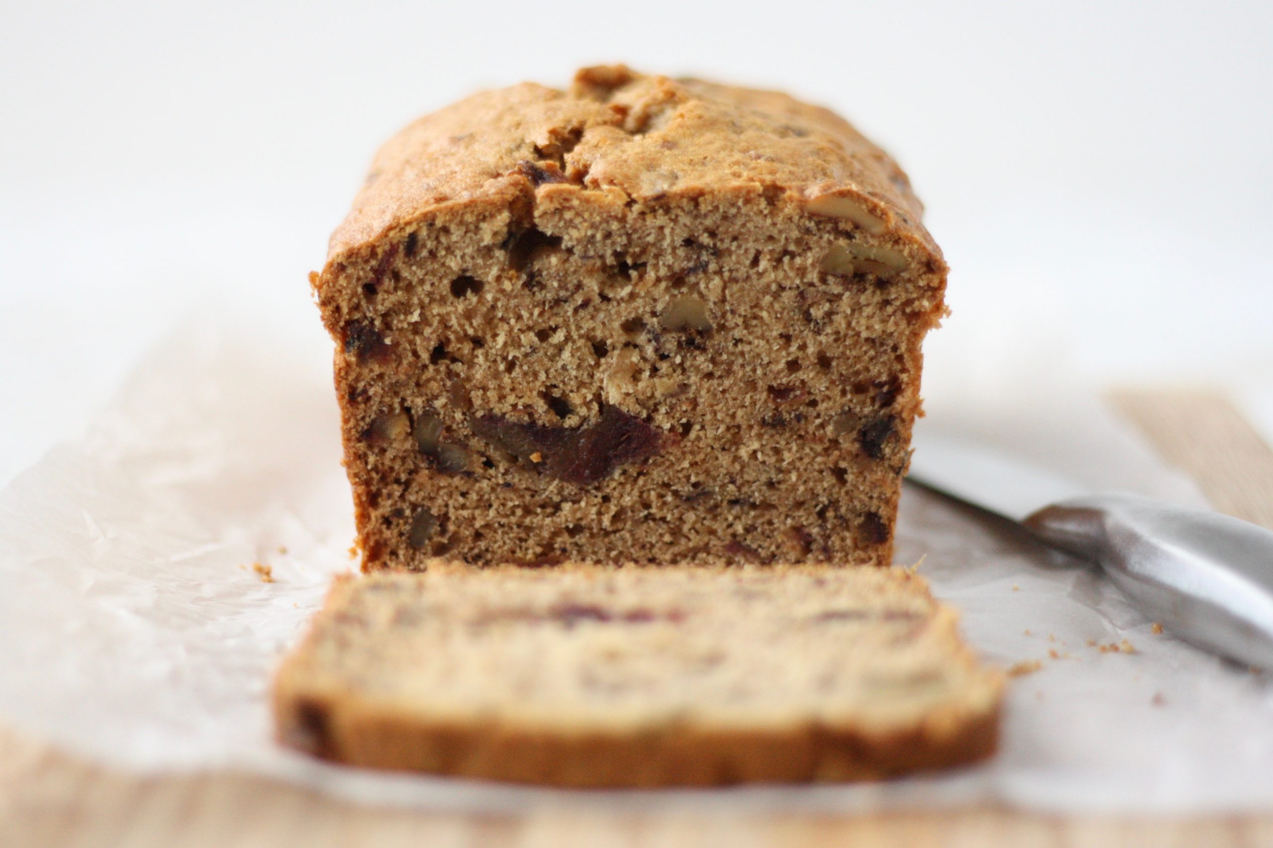 Delicious Date and Walnut loaf recipe. Yummarge!