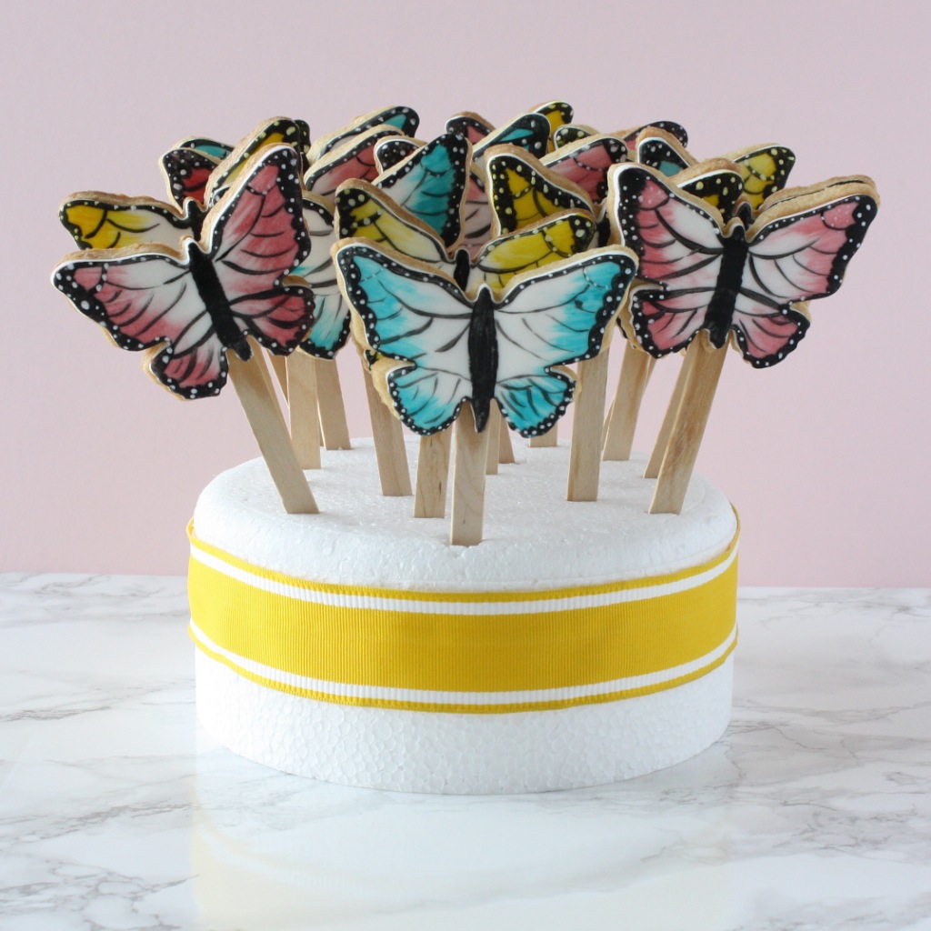 How to make easy Butterfly cookies