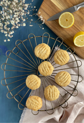 Melt in your mouth Lemon butter biscuits recipe