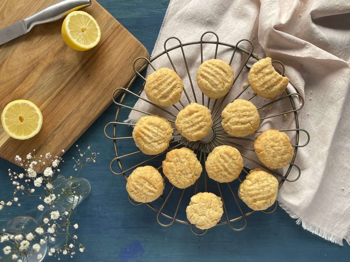 Melt in your mouth Lemon butter biscuits recipe