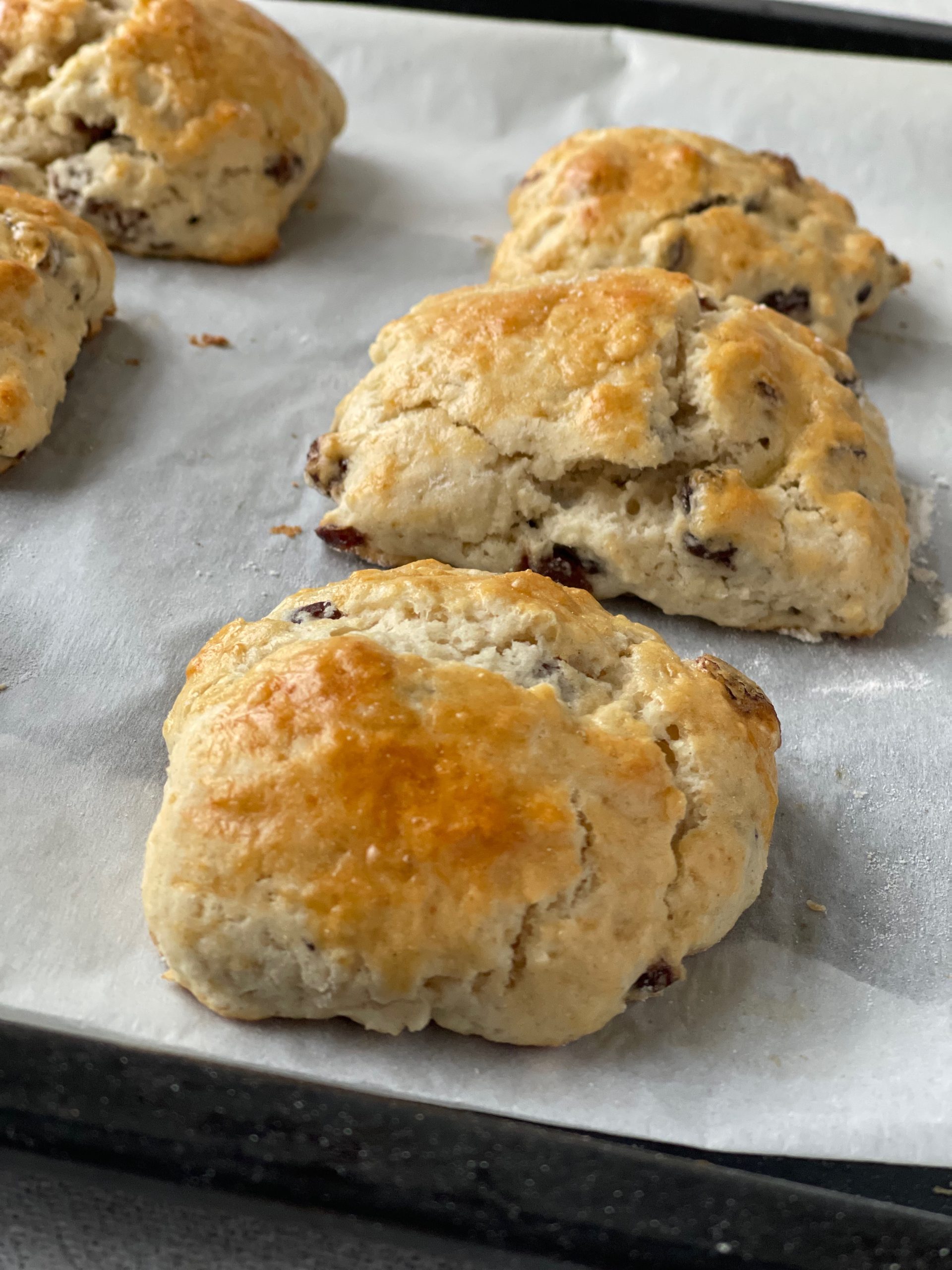 The Best Double Sultana Scones You'll Ever Taste. Make Them Fast!