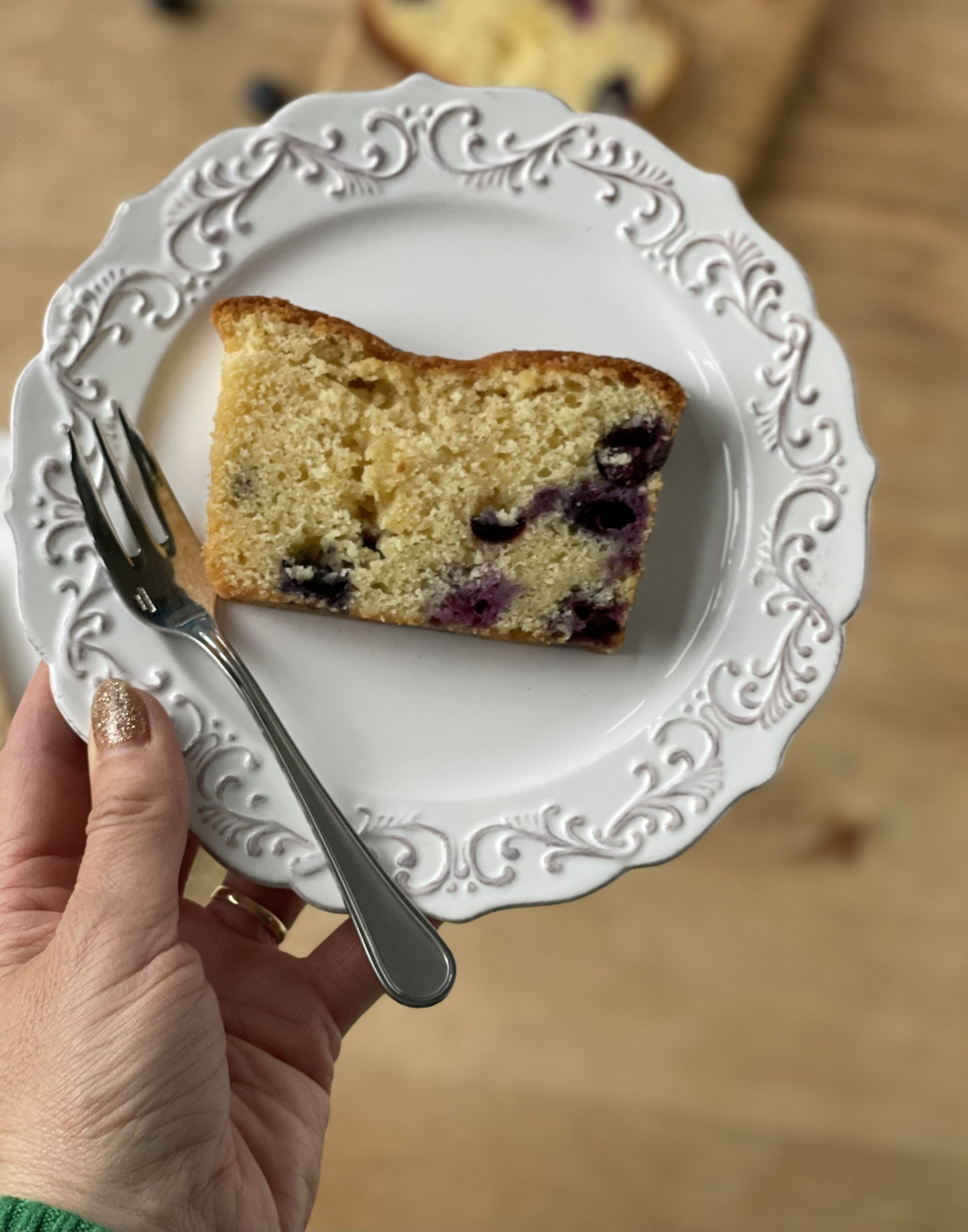 Blueberry and Lemon Loaf Cake – Easy Moist with Tangy Lemon Syrup